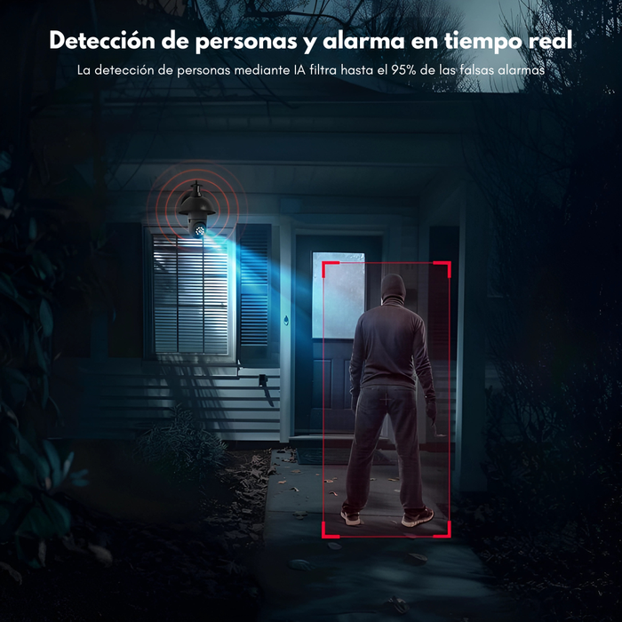 CÁMARA JORTAN JT 8177 – Monitoreo 360°, visión nocturna y control desd